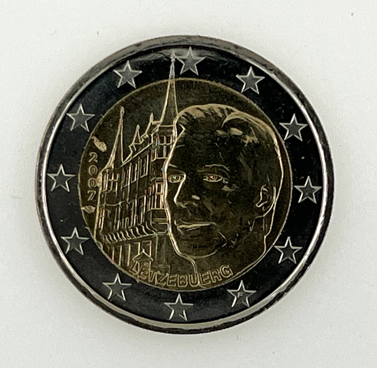 2 Euro Sondermünze Luxemburg 2007"Henri & Palais"| 4 Coin Traders Ltd.